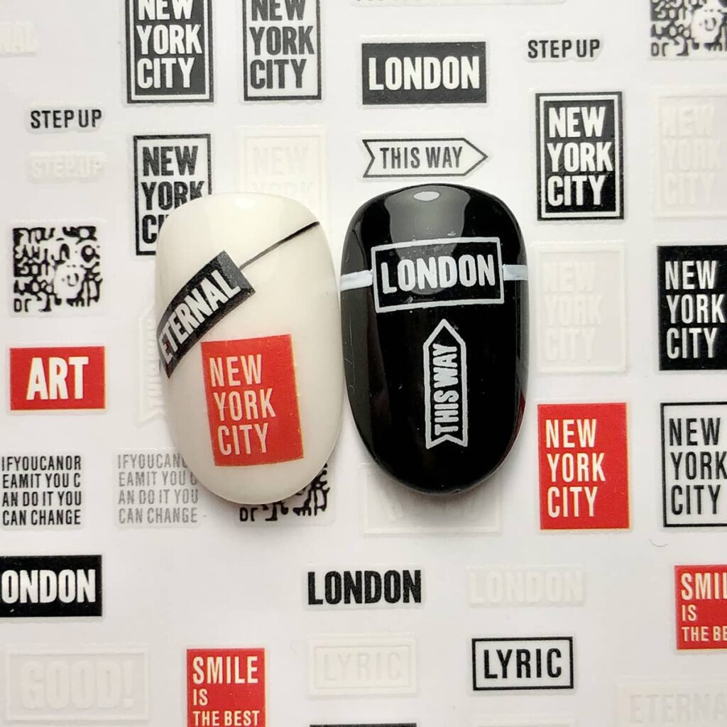 Stickers Parole Colormix - Nail Artist Academy